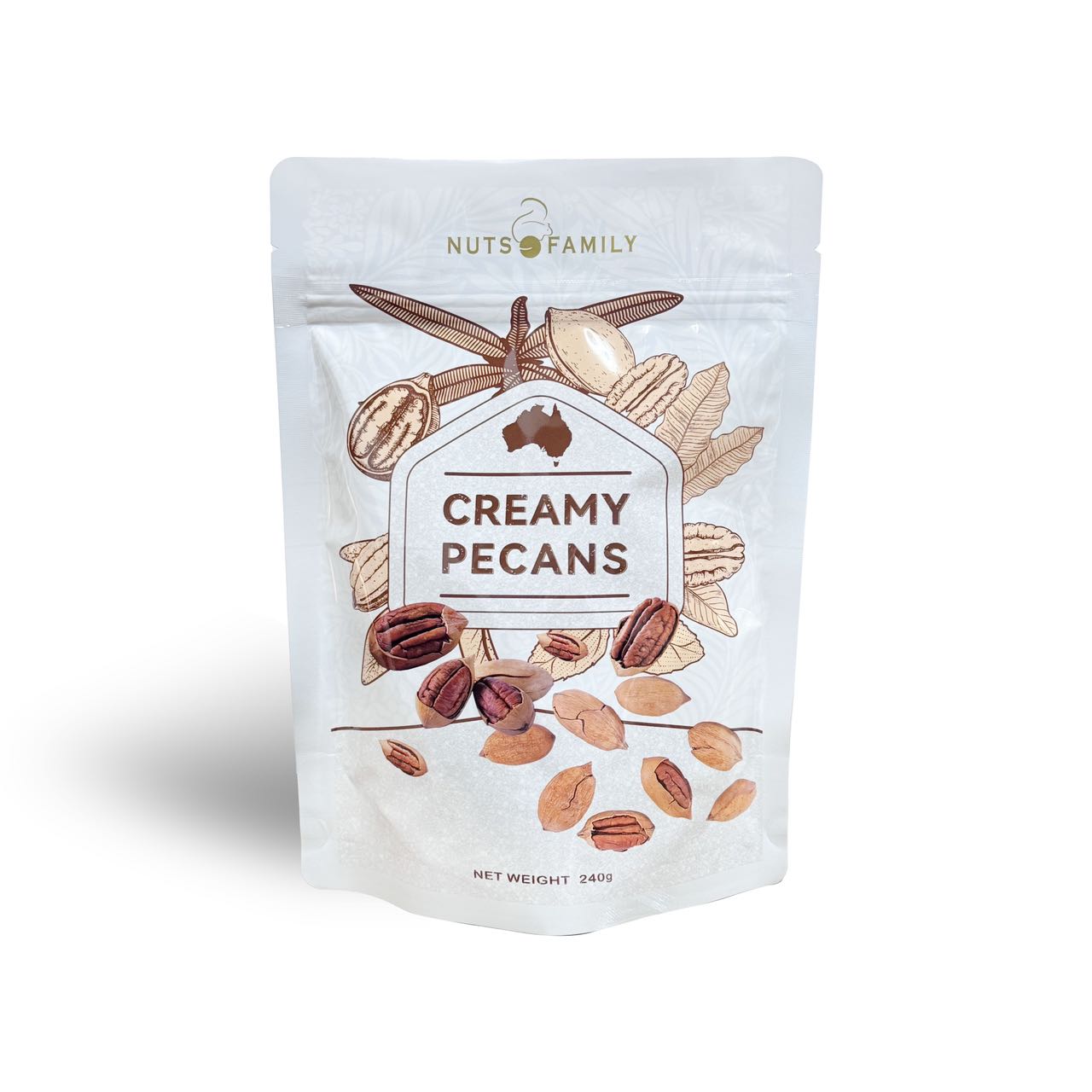 Nuts Family Creamy Pecans 240g – SHOPSINJOY