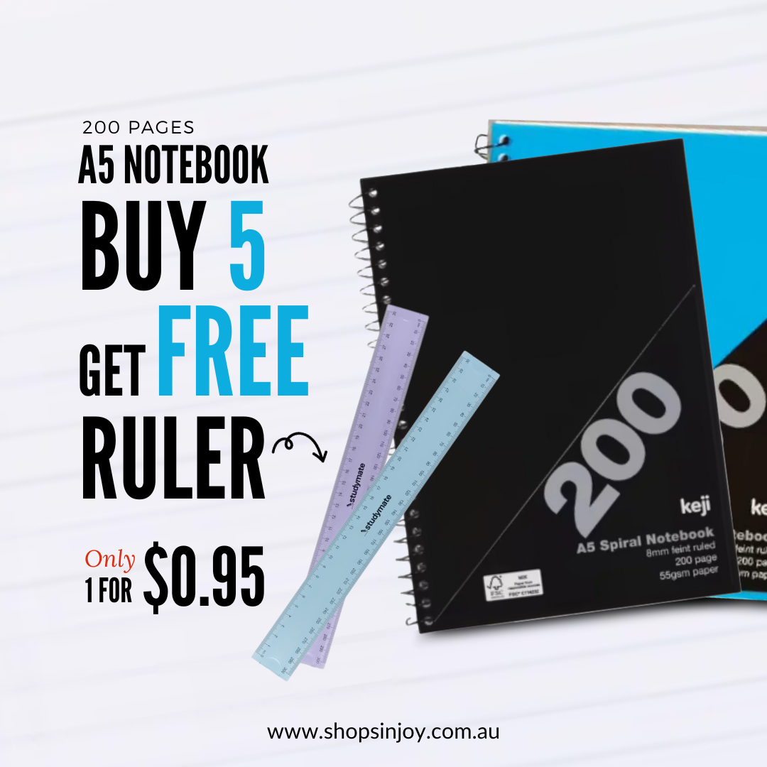 Keji A5 Notebook 200 Pages – SHOPSINJOY